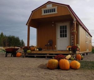 Side Porch Package - Portable Buildings of Alberta
