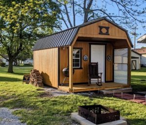 Side Porch Package - Portable Buildings of Alberta